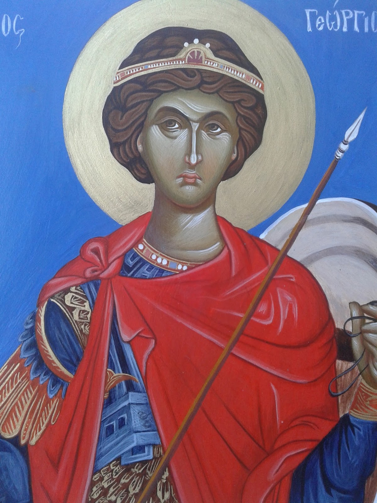 ΒΥΖΑΝΤΙΝΕΣ ΑΓΙΟΓΡΑΦΙΕΣ ΔΙΑ ΧΕΙΡΟΣ ΤΑΞΙΑΡΧΗ ΓΙΑΝΝΙΚΟΥ: Ο ΑΓΙΟΣ ΓΕΩΡΓΙΟΣ ...