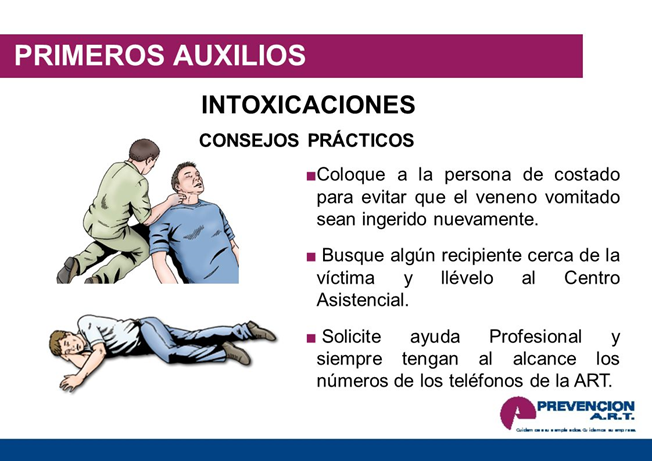 INTOXICACIONES, QUE SON Y CÓMO SE REALIZA LA ATENCIÓN.