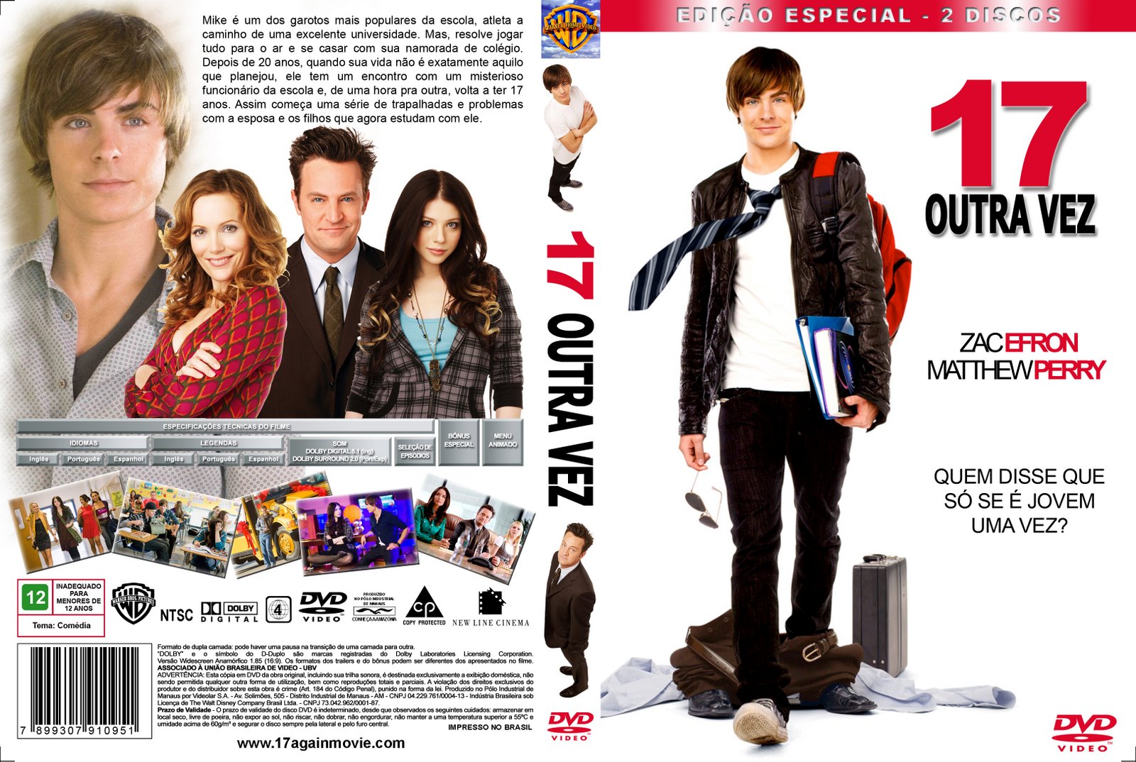 DVD STORE: 17 Outra Vez