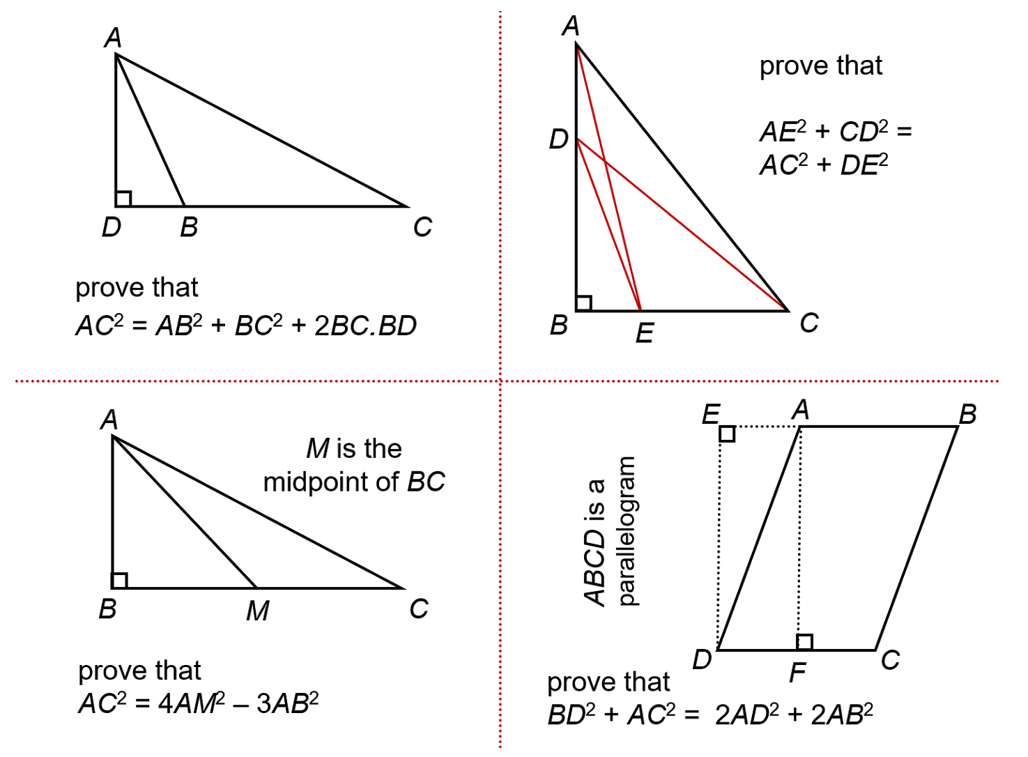 When To Use Pythagoras Cosine Rule Or The Sine Rule