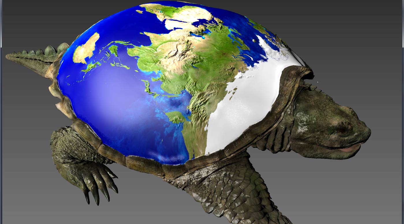 World Turtle by Jake Kwon : ImaginaryTurtleWorlds