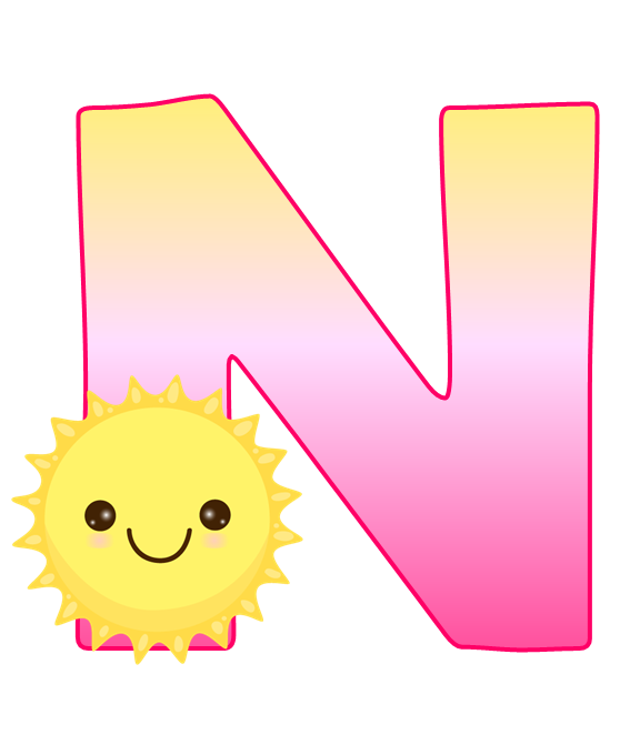 Kits imprimibles gratis : Abecedario sol