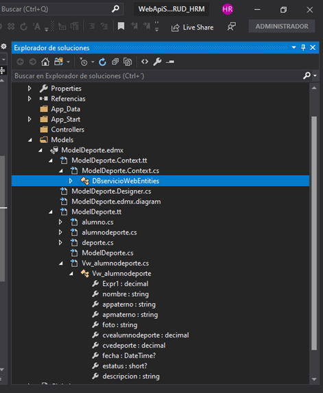 Usando Servicios Web con .Net: 010 SERVICIO WEB REST(WEB API) CON ASP.NET