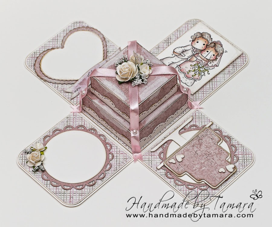 Wedding explosion box – Handmade By Tamara