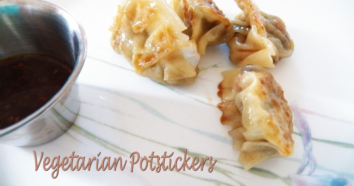 Vegetarian Pot Stickers - Sid's Sea Palm Cooking