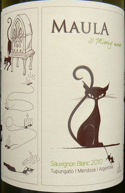 Maula Sauvignon Blanc 2011 $ 72 . Alc. 12,5%.