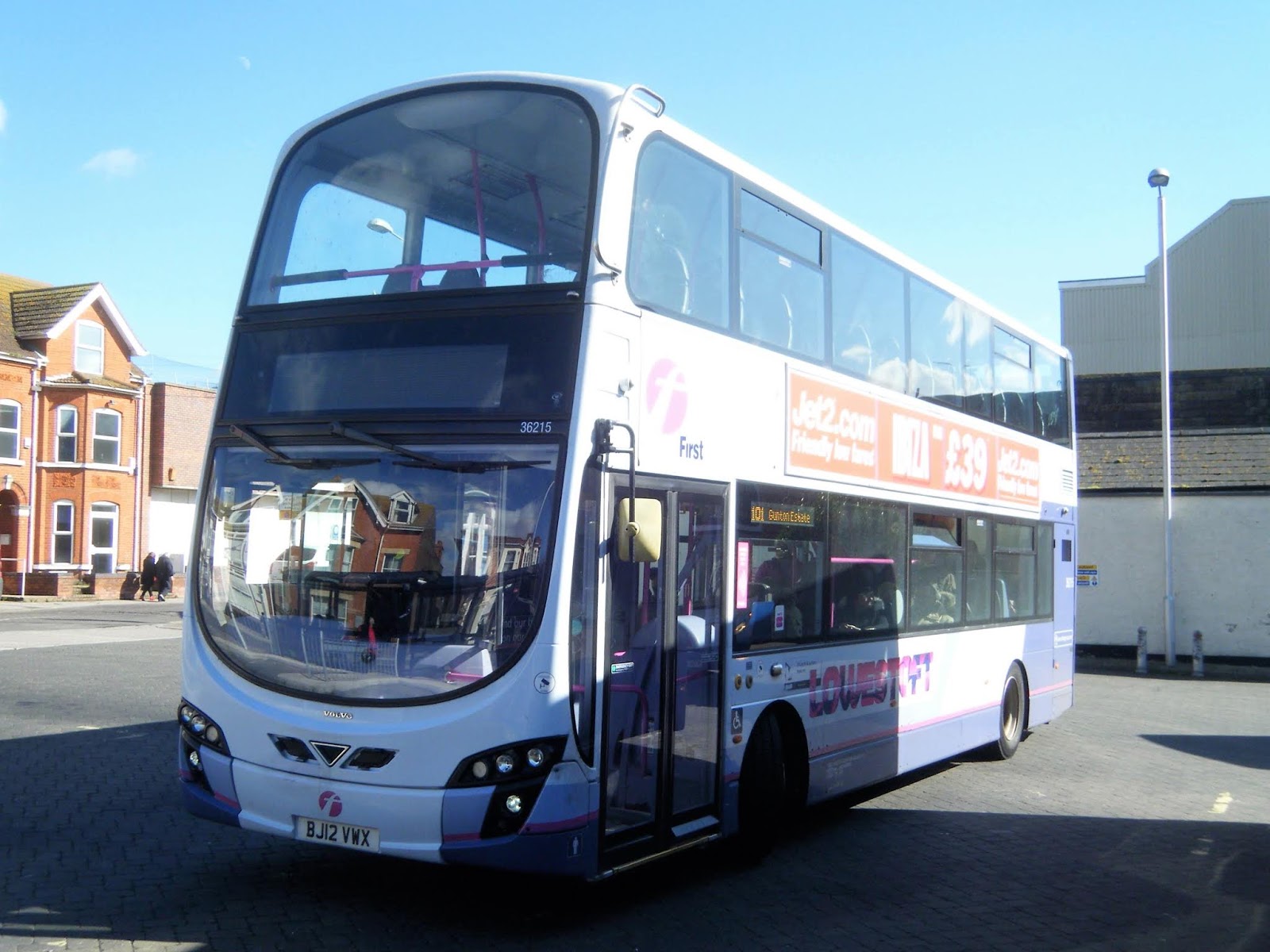 East Norfolk (& East Suffolk) Bus Blog: First Lowestoft Arrival