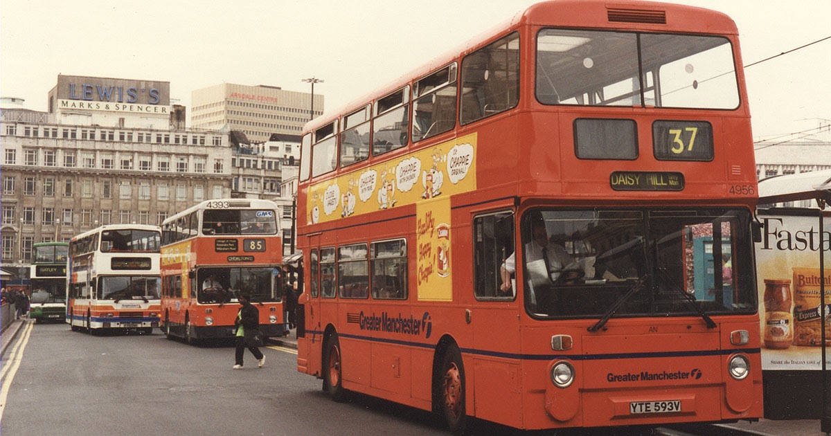 Busworld Photography: Three Varieties of Orange in Manchester