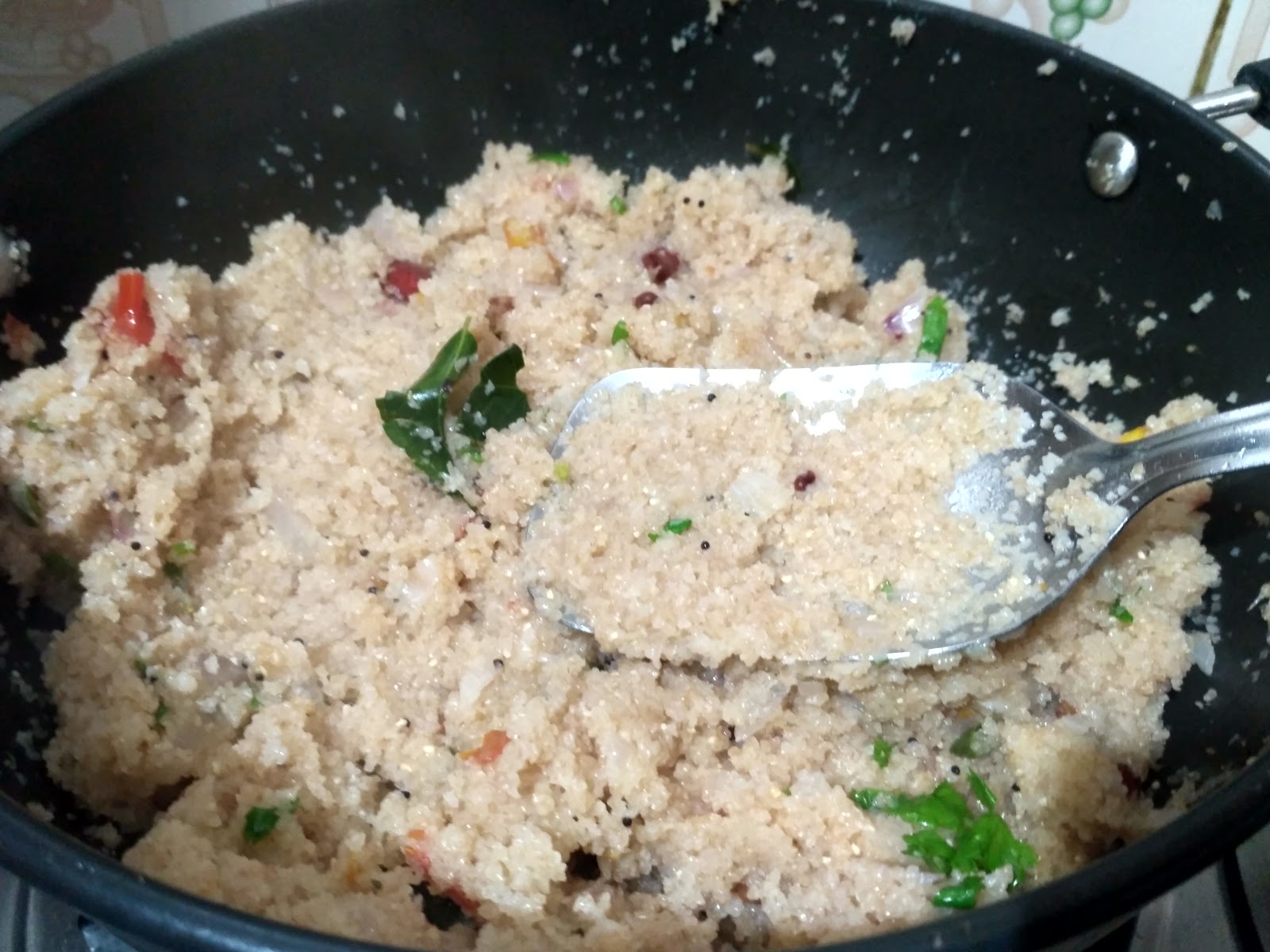 Broken Wheat rava upma / samba rava upma