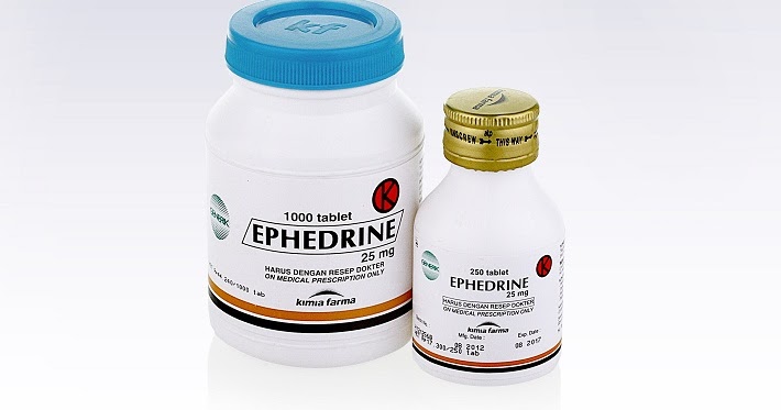 mengenal obat efedrin hcl