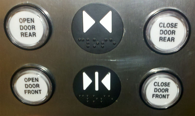 Elevator Buttons: Fubar! |unpressable buttons