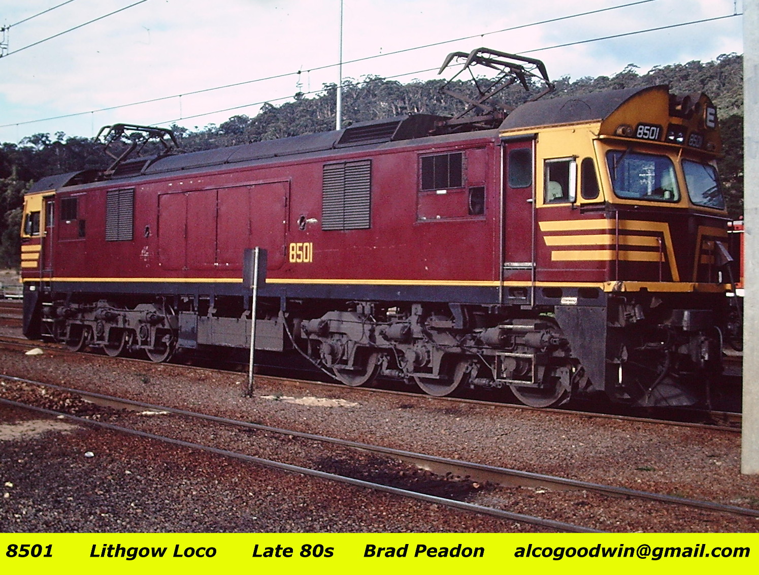 Australian Locomotive Rosters: NSW 85 CLASS