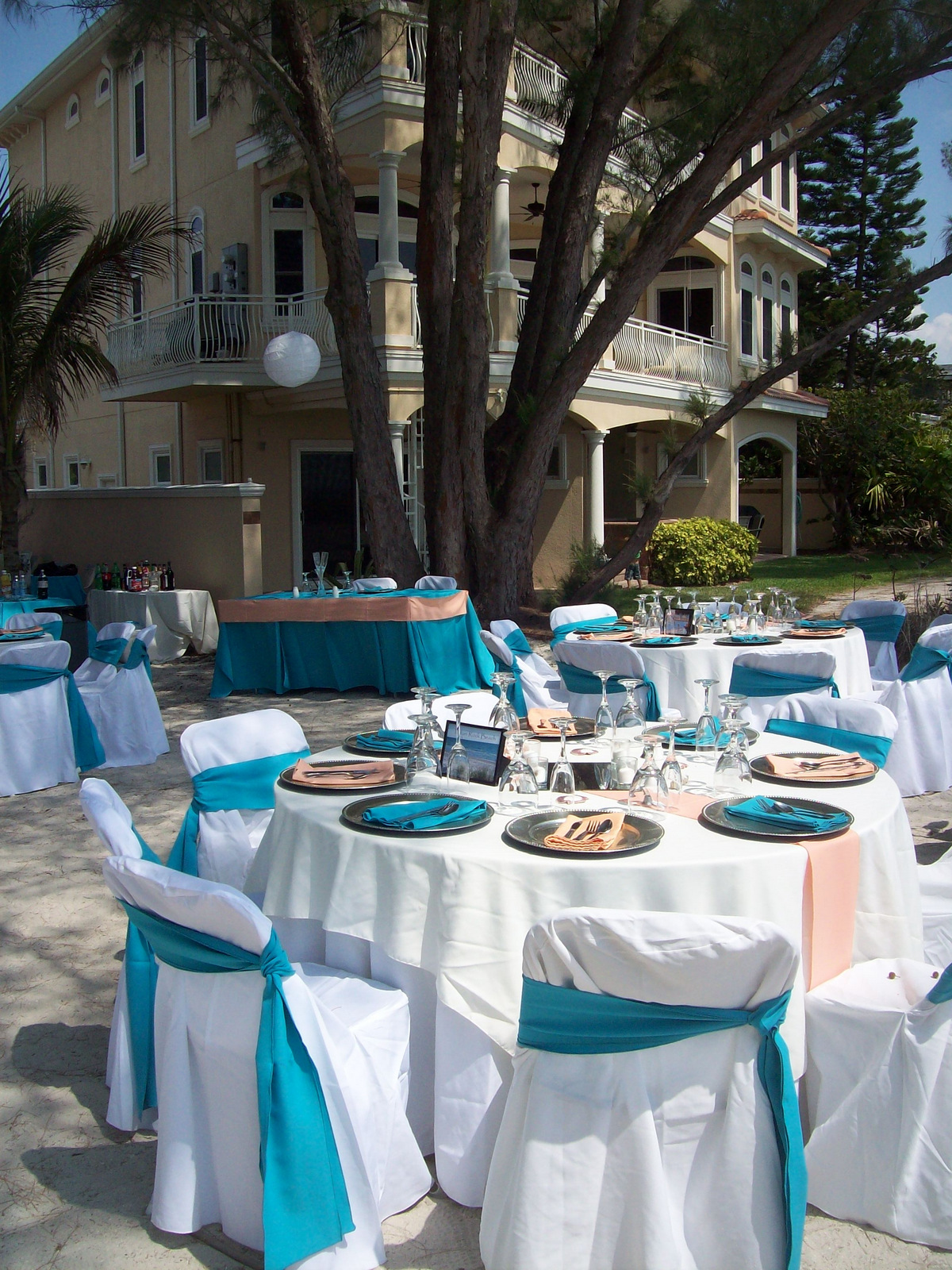 Catering By Robert . Event Concepts : A Beach House Setting for Weddings