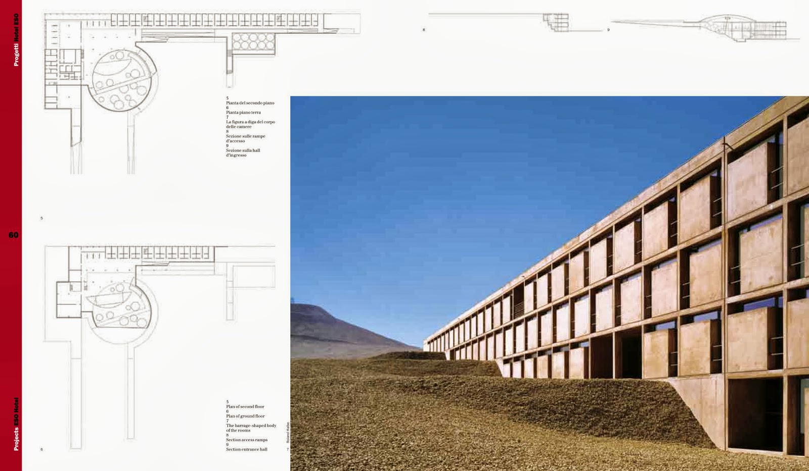 Architecture Library: ESO Hotel (European Southern Observatory); Cerro ...