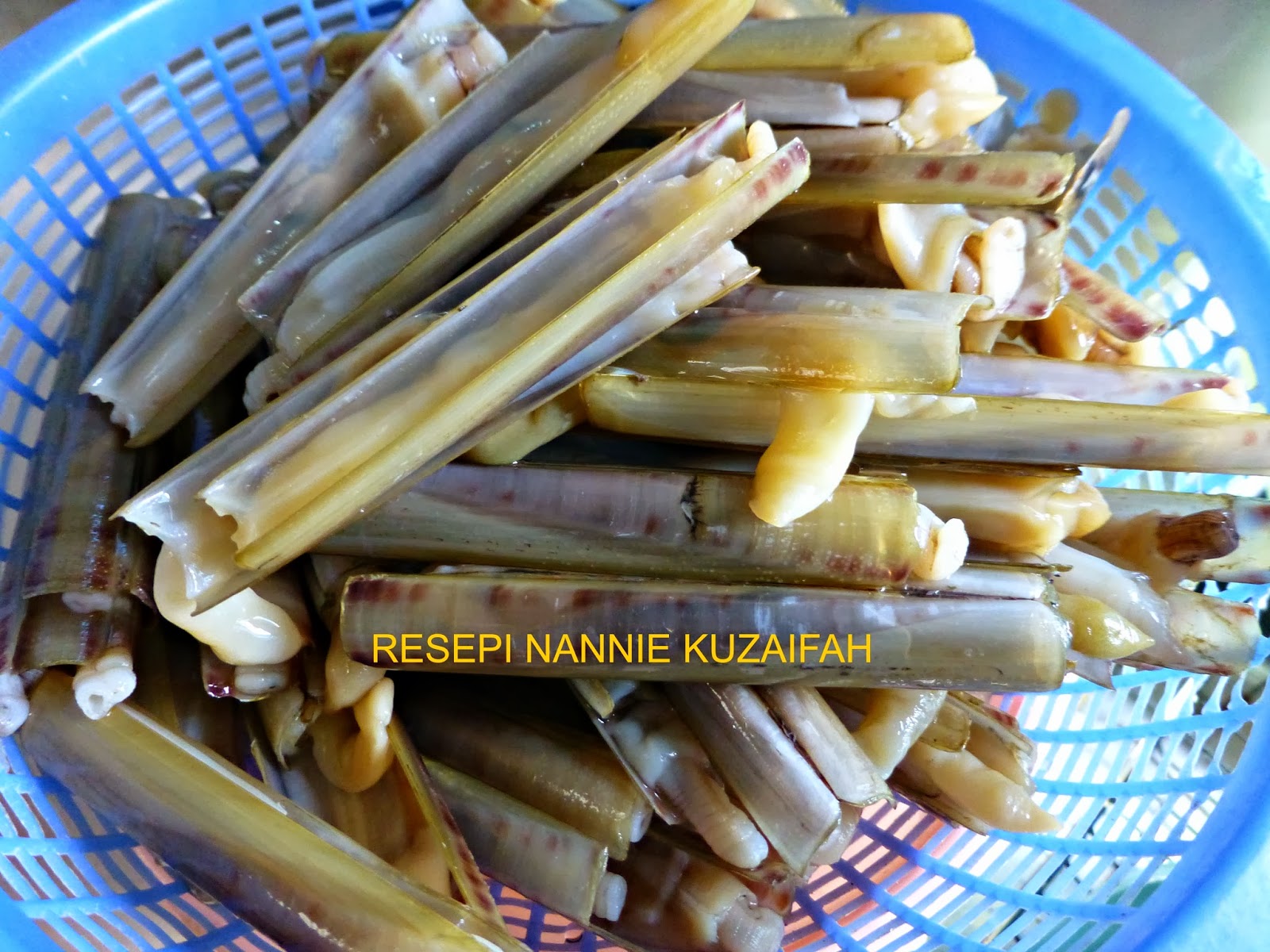 RESEPI NENNIE KHUZAIFAH: Pepahat tumis pedas manis