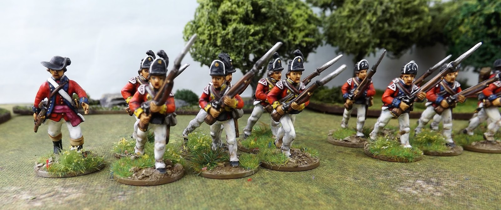 JJ's Wargames: AWI - British Light Infantry