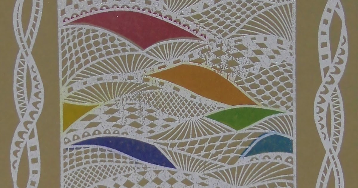 Sarah's Craft Shed: Clean and Simple Doodles on Kraft