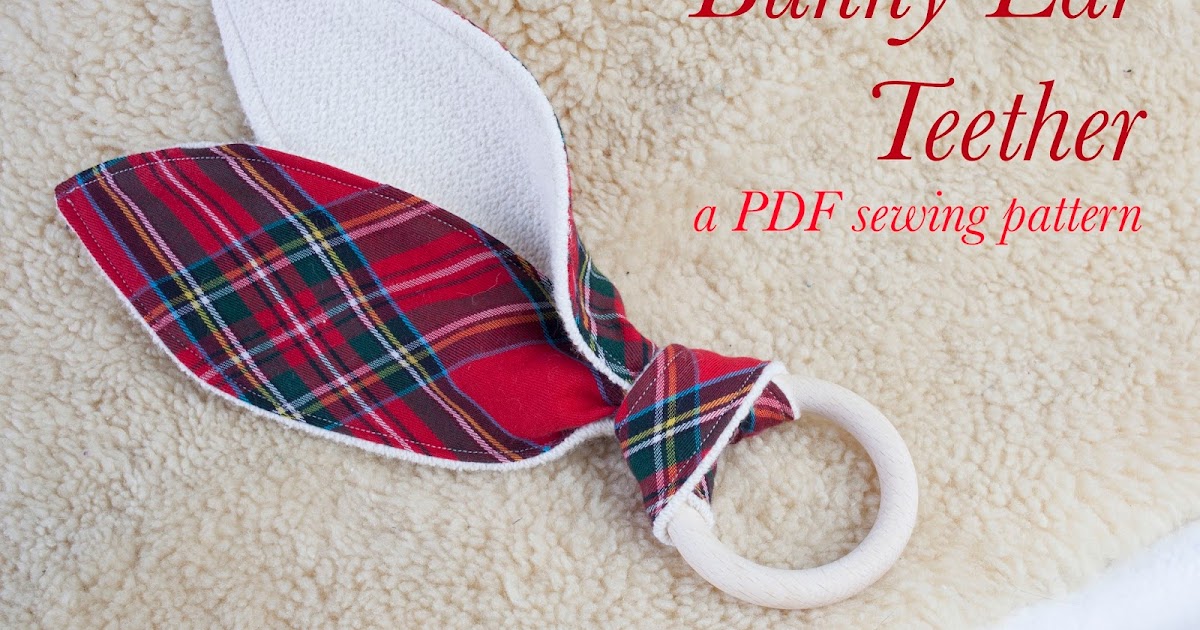 UNLIKELY: Bunny Ear Teether PDF Pattern