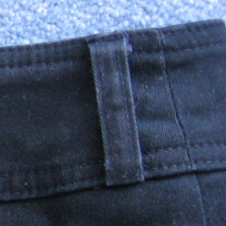 Sewing in Toronto: Adding belt loops to pants