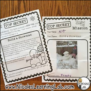 Top Secret Mission: Do Not Open Until A Snow Day! | Learning Lab