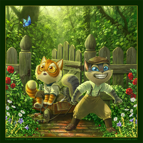 a clacca piace leggere...: lackadaisy ♣