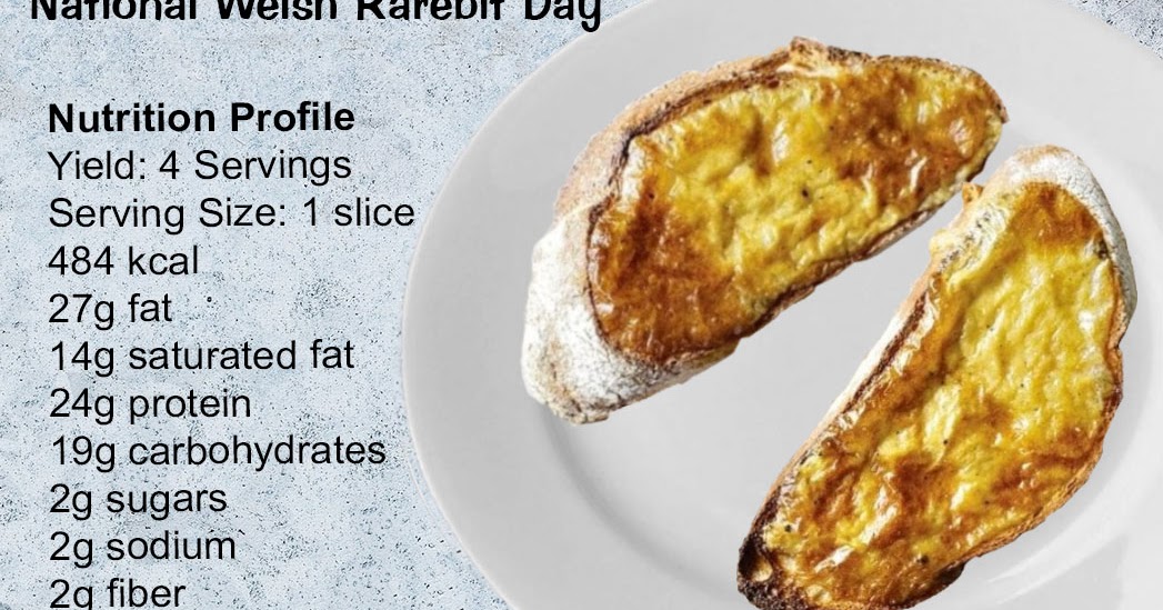 Dietitians Online Blog: National Welsh Rarebit Day