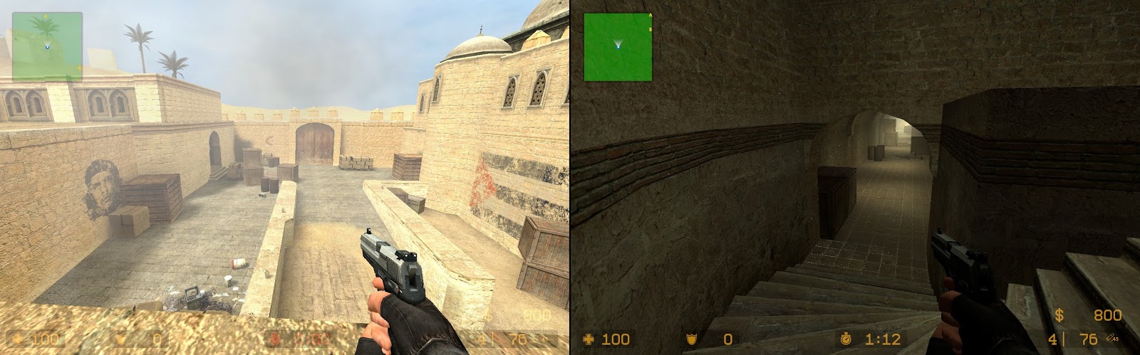 New de_Dust2_Wide Map For CS Source - Silver Modding