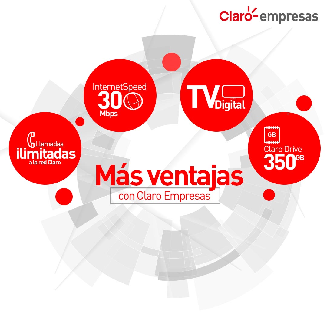 Negocios & Entretenimiento: Claro Empresas con más beneficios