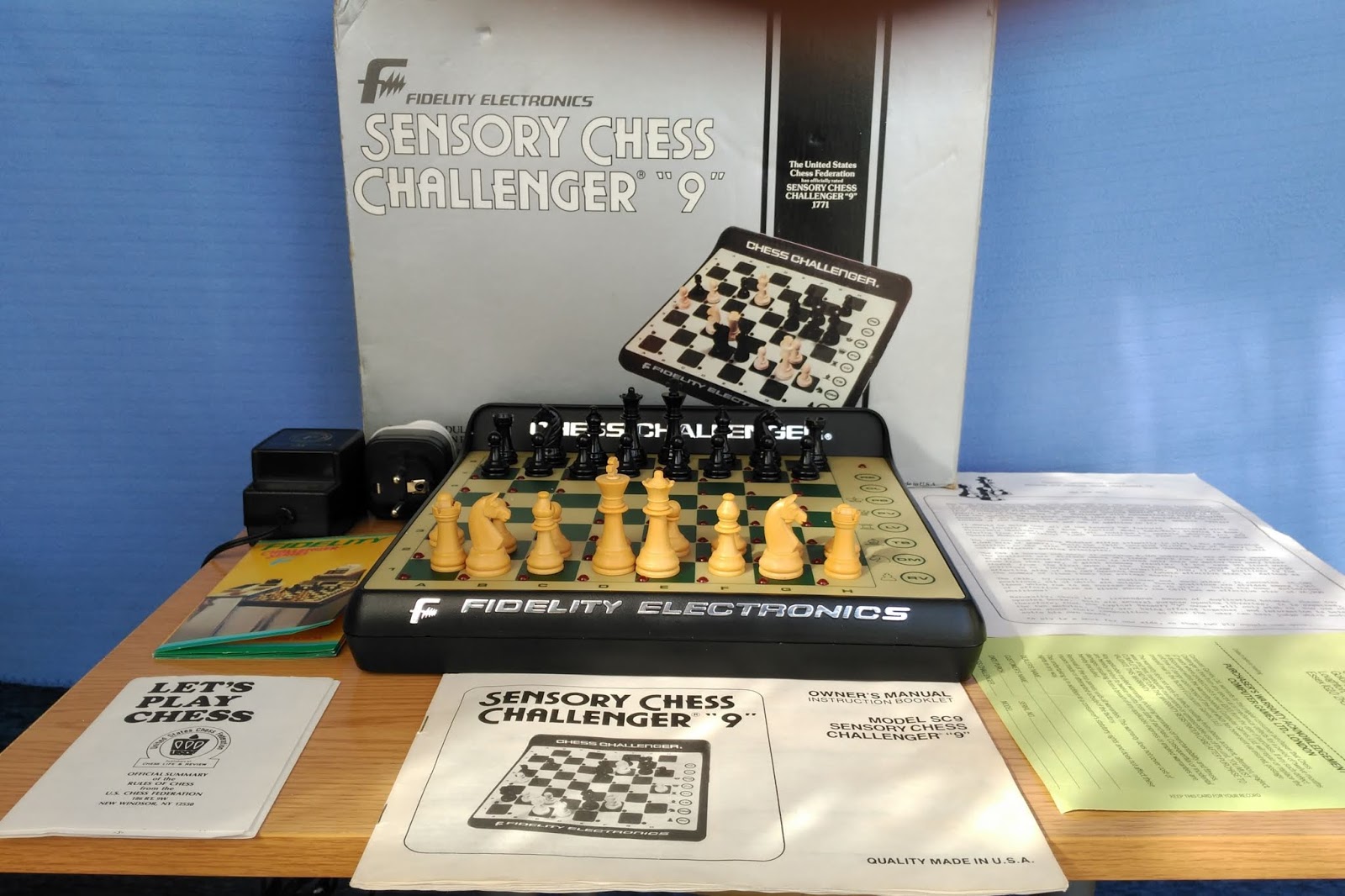 Retro Ordenadores Orty: Fidelity Sensory Chess Challenger 9 (SC9) (1982 ...