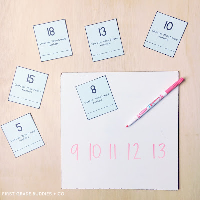 Simple Math Games to Practice Counting | First Grade Buddies