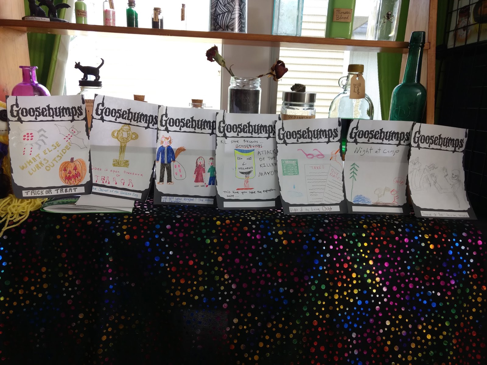 Amber's Craft a Week Blog: Goosebumps Birthday Party
