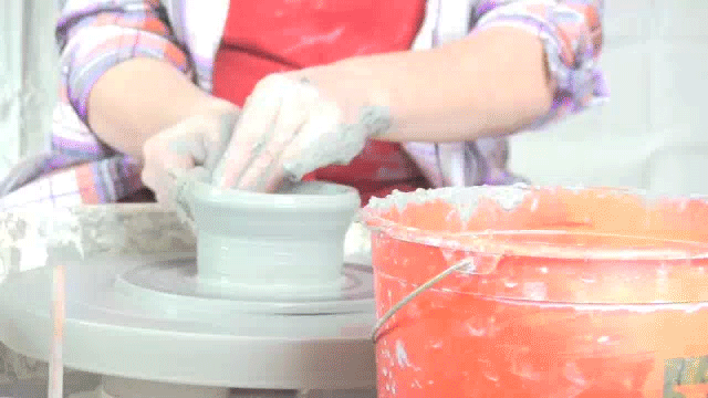 alisaburke: throwing a pot: the basics