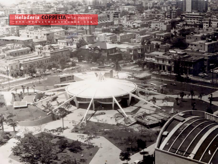 ARQUITECTURA CUBA: Heladería COPPELIA, 1966