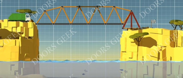 Build a Bridge! Level 14 ~ Doors Geek