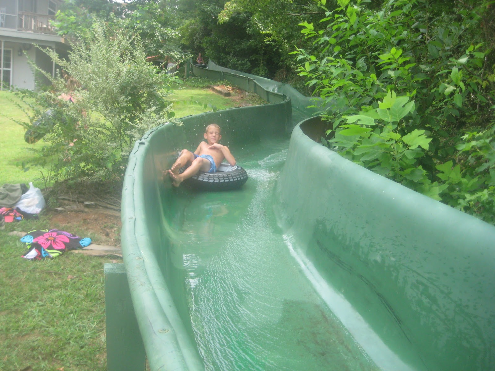 Fun In the Sun!: Waterslide at Home