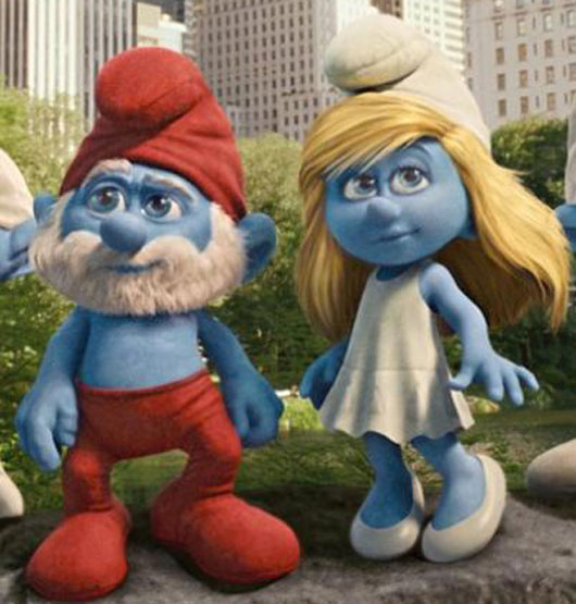 Animated Film Reviews: The Smurfs (2011) - Smurfs Take Manhattan!