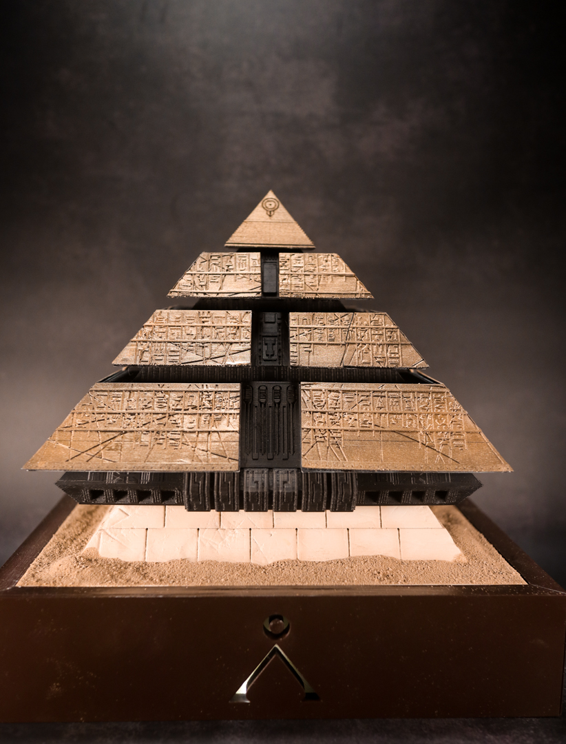 Stargate Cheops class warship with display base | The3Dprinting 3D ...