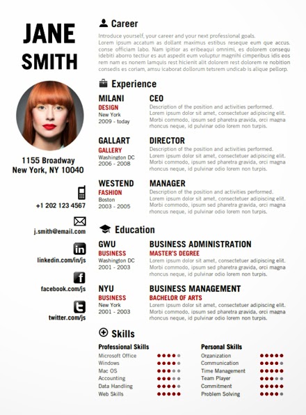 SpiderDesignz: Good Creative CV's vs Bad Creative CV's