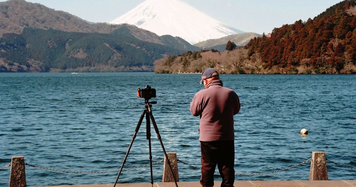 Mount Fuji and hot spring baths in Hakone, Japan