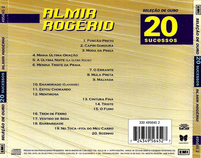 DoVinilAoCD - FLAC: Almir Rogério - Seleção De Ouro - 20 Sucessos (1998 ...