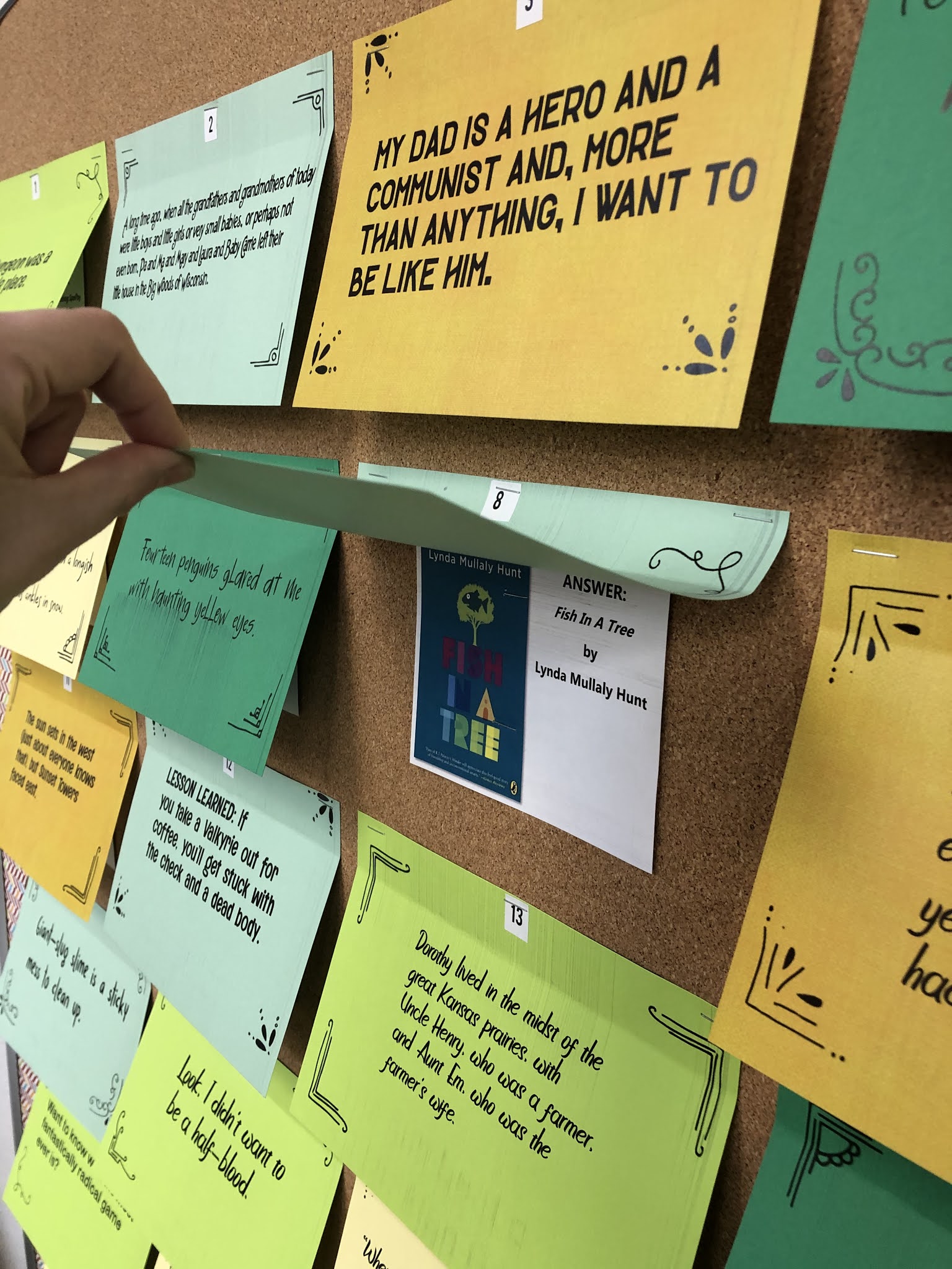 First Lines Bulletin Board - The Learning Curve