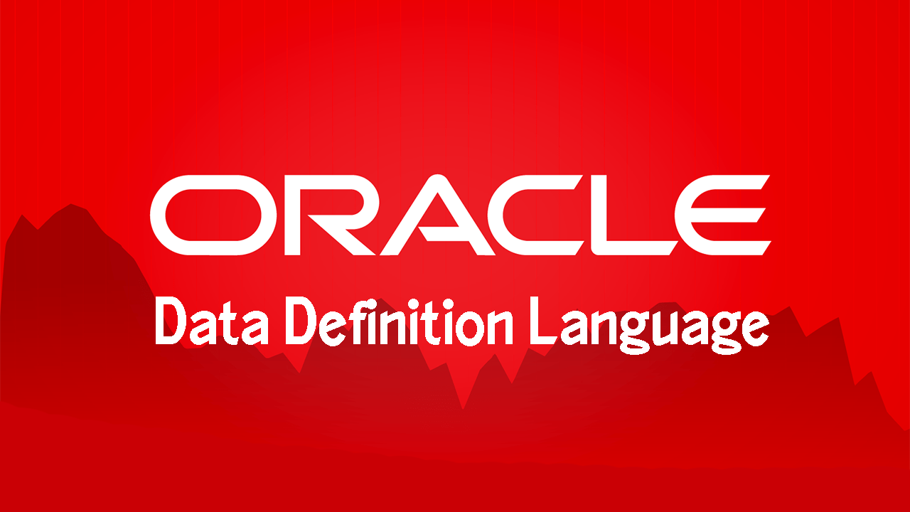 Oracle Apex 4 - Data Definition Language (DDL) ~ Open Networking