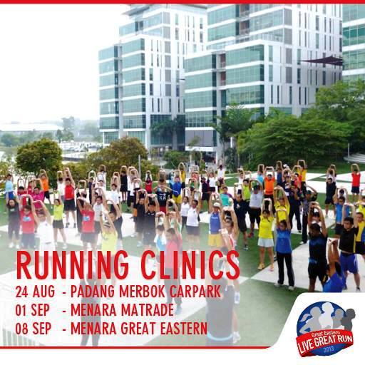 RUNNING WITH PASSION: Live Great Run Running Clinic