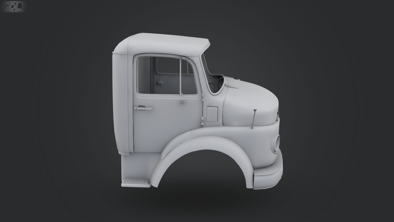 Mercedes-Benz Truck 1924-2624 Cabin | Layth Jawad