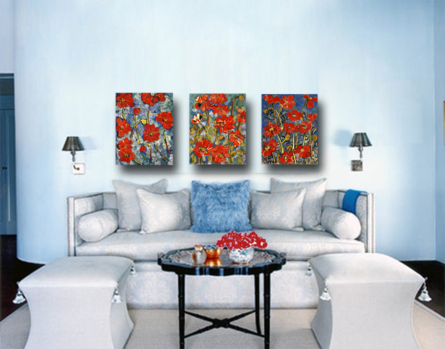 Color your world with bright red poppy art - Miriam Schulman | Artist ...