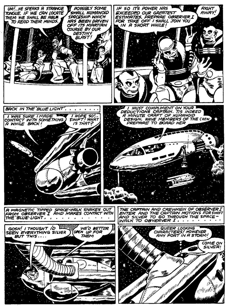 Pappy's Golden Age Comics Blogzine: Number 1802: Men in Space: Swift Morgan