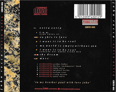 BENTLEYFUNK@GMX.COM: John Rocca (Singer of 'Freeez') ‎– Extra Extra (1987)