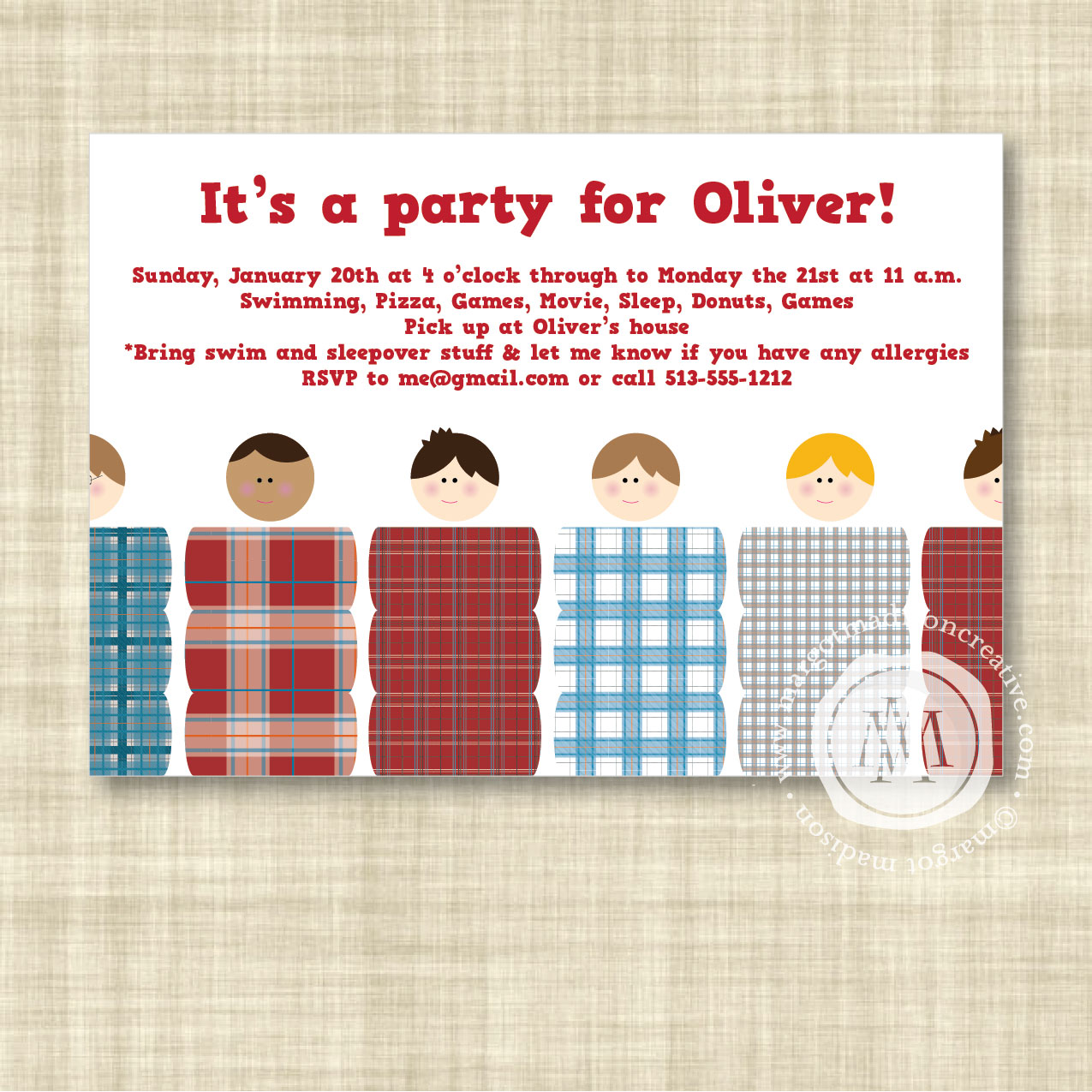 MargotMadison: DIY Friday: Print your own invitations