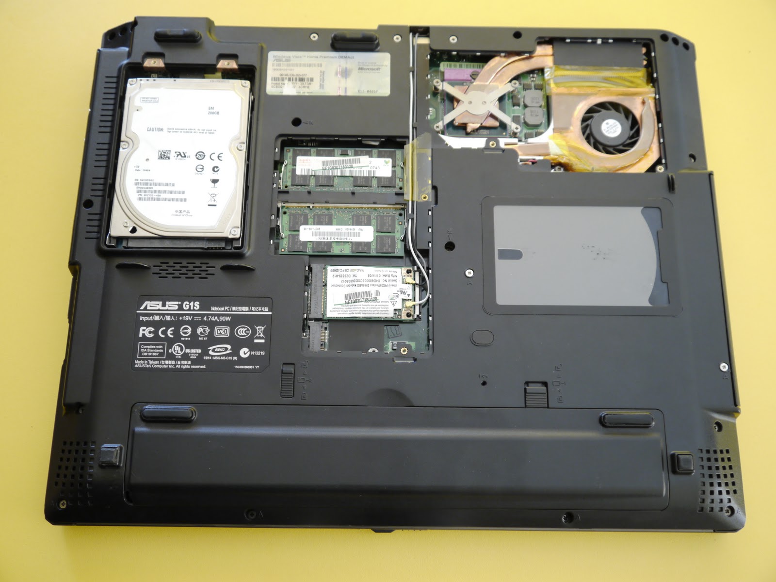 Asus G1S - качествен тайвански лаптоп за игри | Retro-PC-Mania - ревюта ...