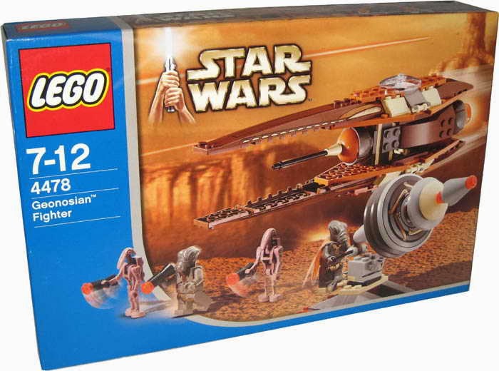 LEGO brick database: LEGO 4478 Geonosian Fighter